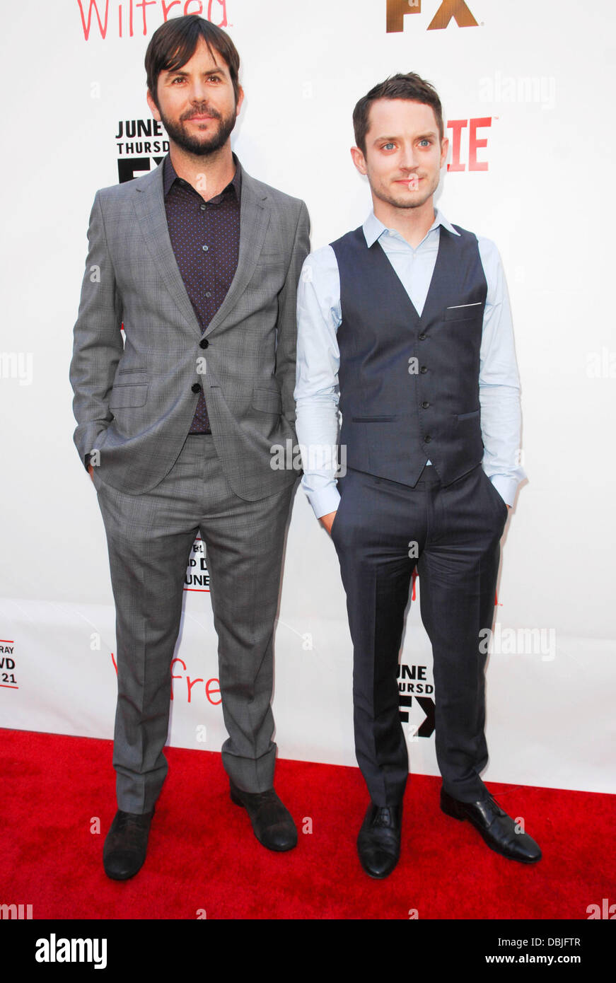 Jason Gann, Elijah Wood Film Premiere of Wilfred and Louie - Arrivals ...