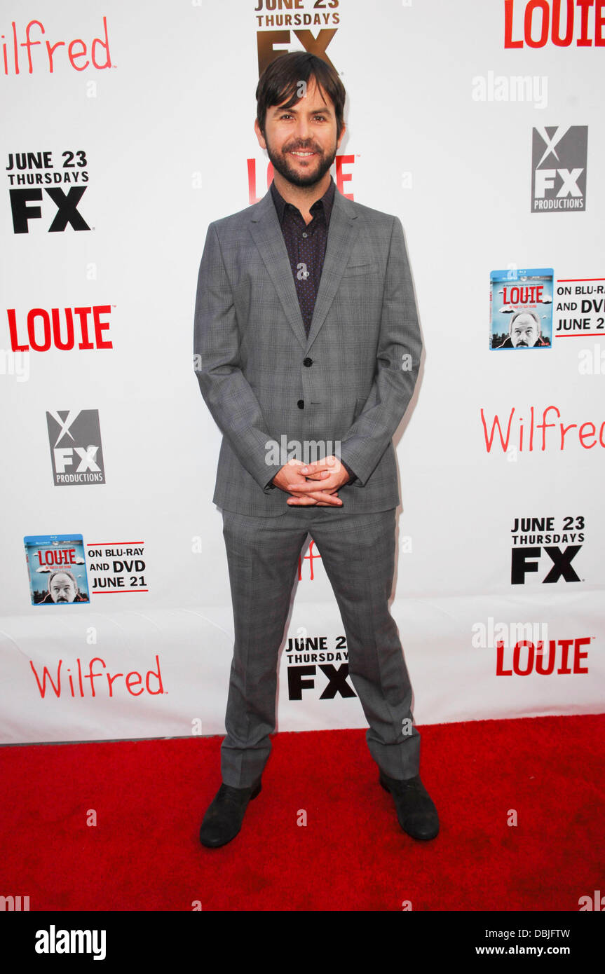 Jason Gann Film Premiere of Wilfred and Louie - Arrivals Los Angeles ...