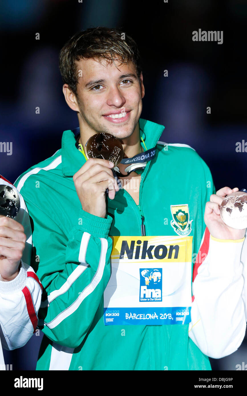 Chad le clos medal hi-res stock photography and images - Alamy