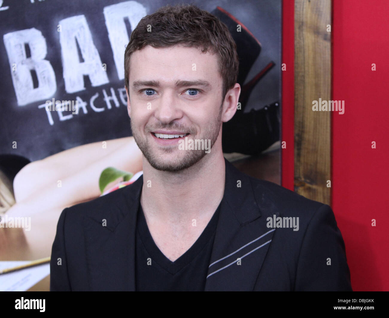 Justin Timberlake World premiere of 'Bad Teacher' held at The Ziegfeld ...