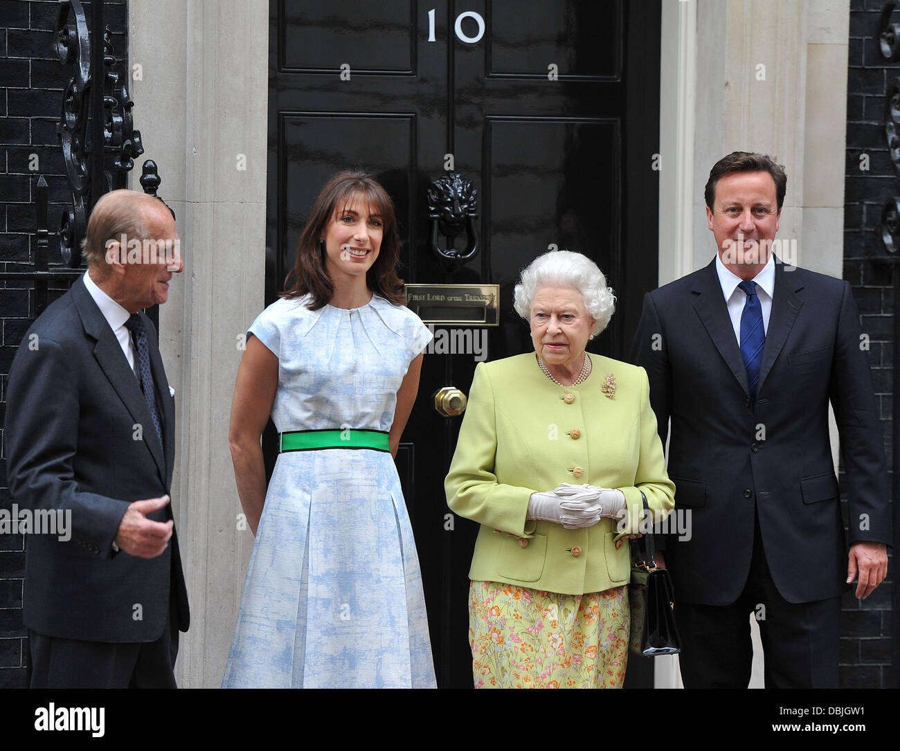 David Cameron, Samantha Cameron, The Duke Of Edinburgh and The Queen ...