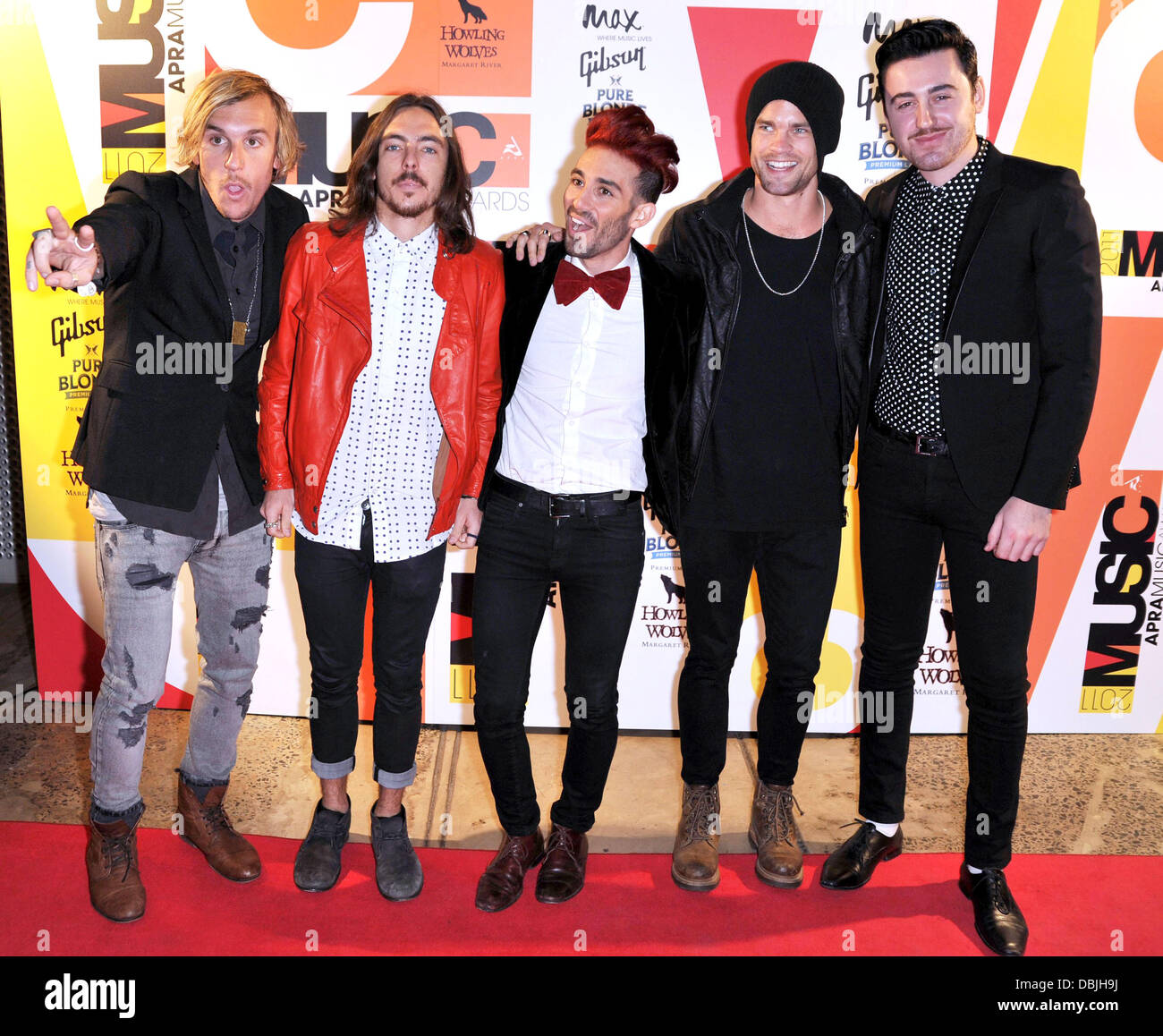 Christian Lo Russo, Joel Chapman, Cameron Laing, Wade Osborn, Kosta ...