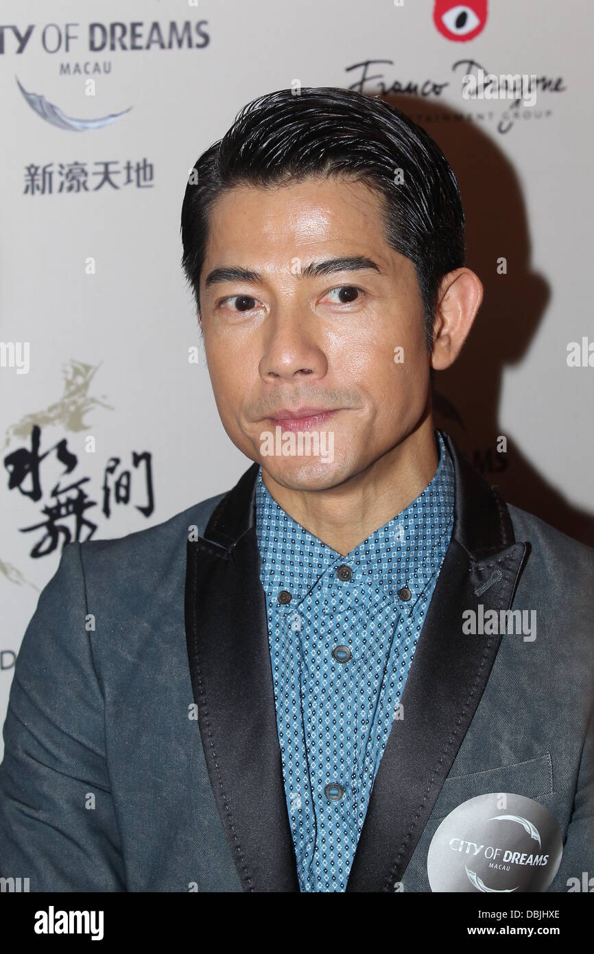 Macao, China. 31st July, 2013. Actor Aaron Kwok attends the Third ...