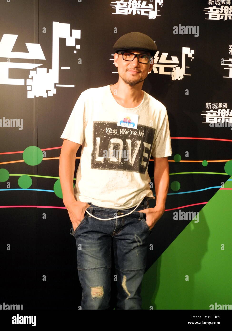 Hong Kong, China. 31st July, 2013. Singer Jacky Cheung promotes his new ...