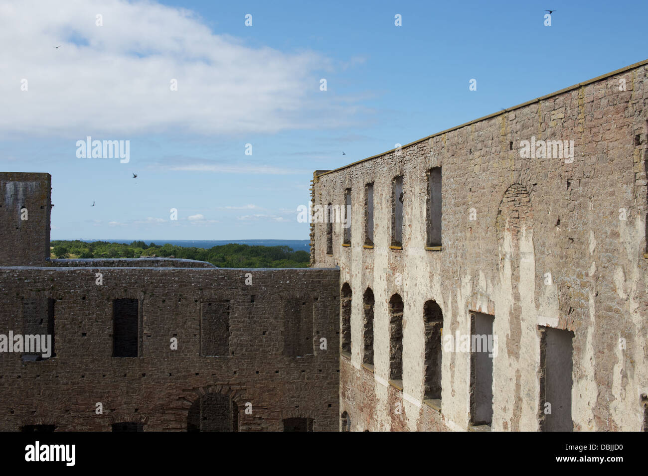 Borgholm castle - Sweden Stock Photo - Alamy