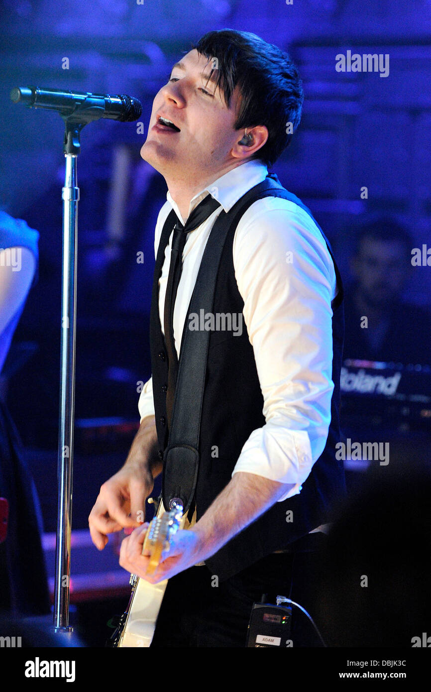 Adam Young of Owl City performs on Much Music's New.Music.Live TV show ...