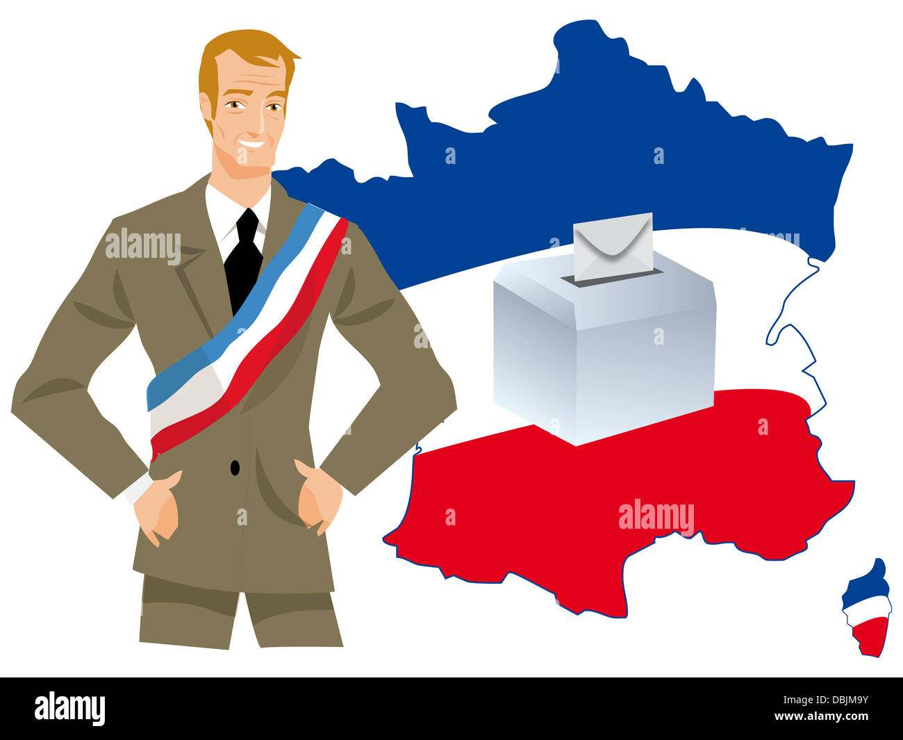 Voting president elections politician Cut Out Stock Images & Pictures ...