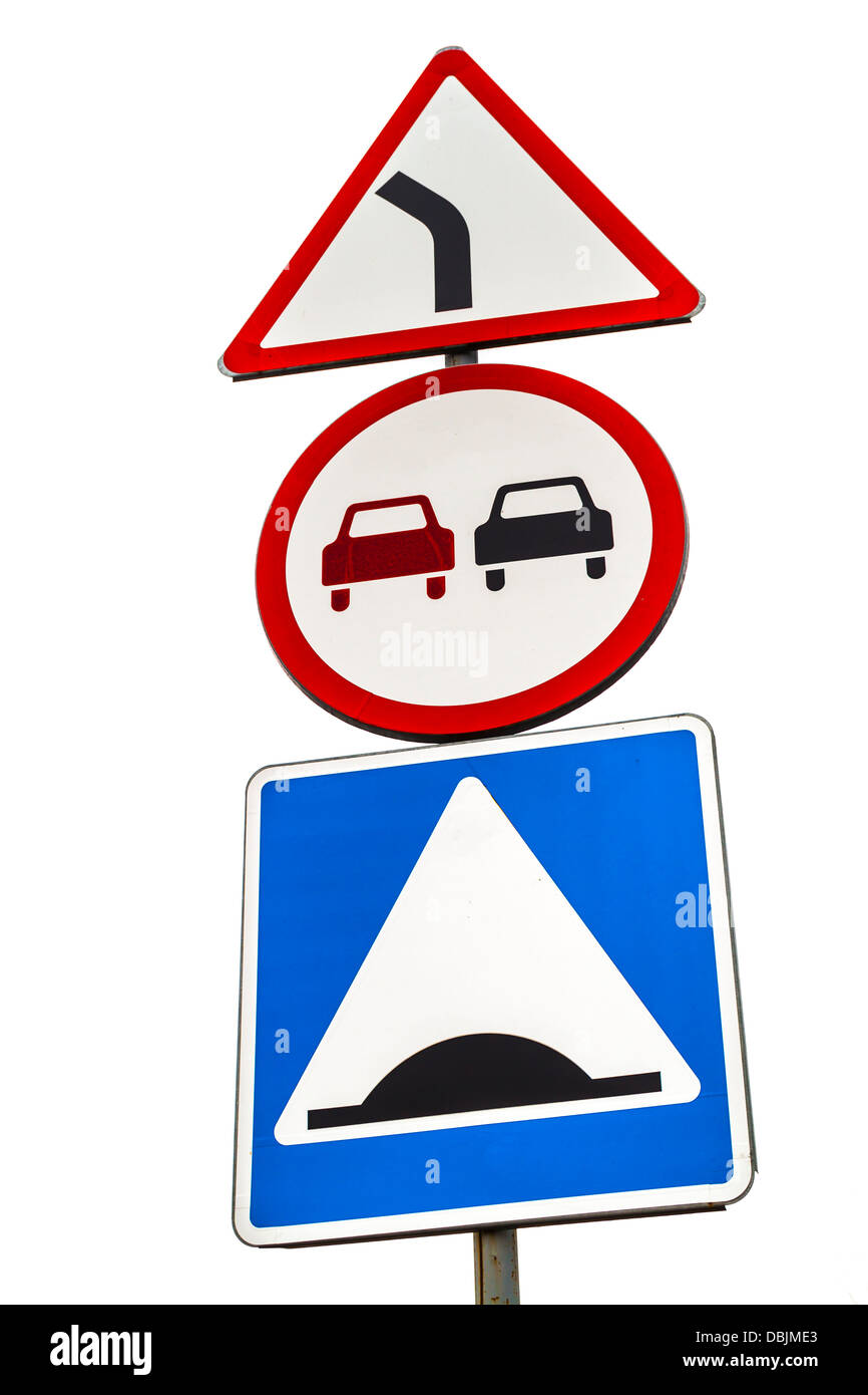 Photo of road signs Stock Photo - Alamy