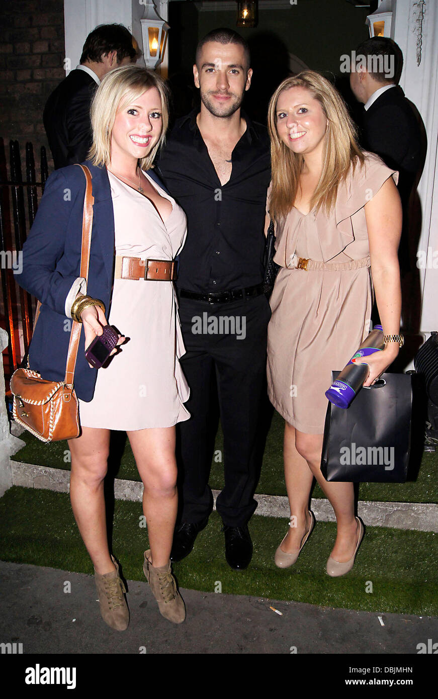 Shayne Ward, at the Slazenger Party held at The House of St Barnabas ...