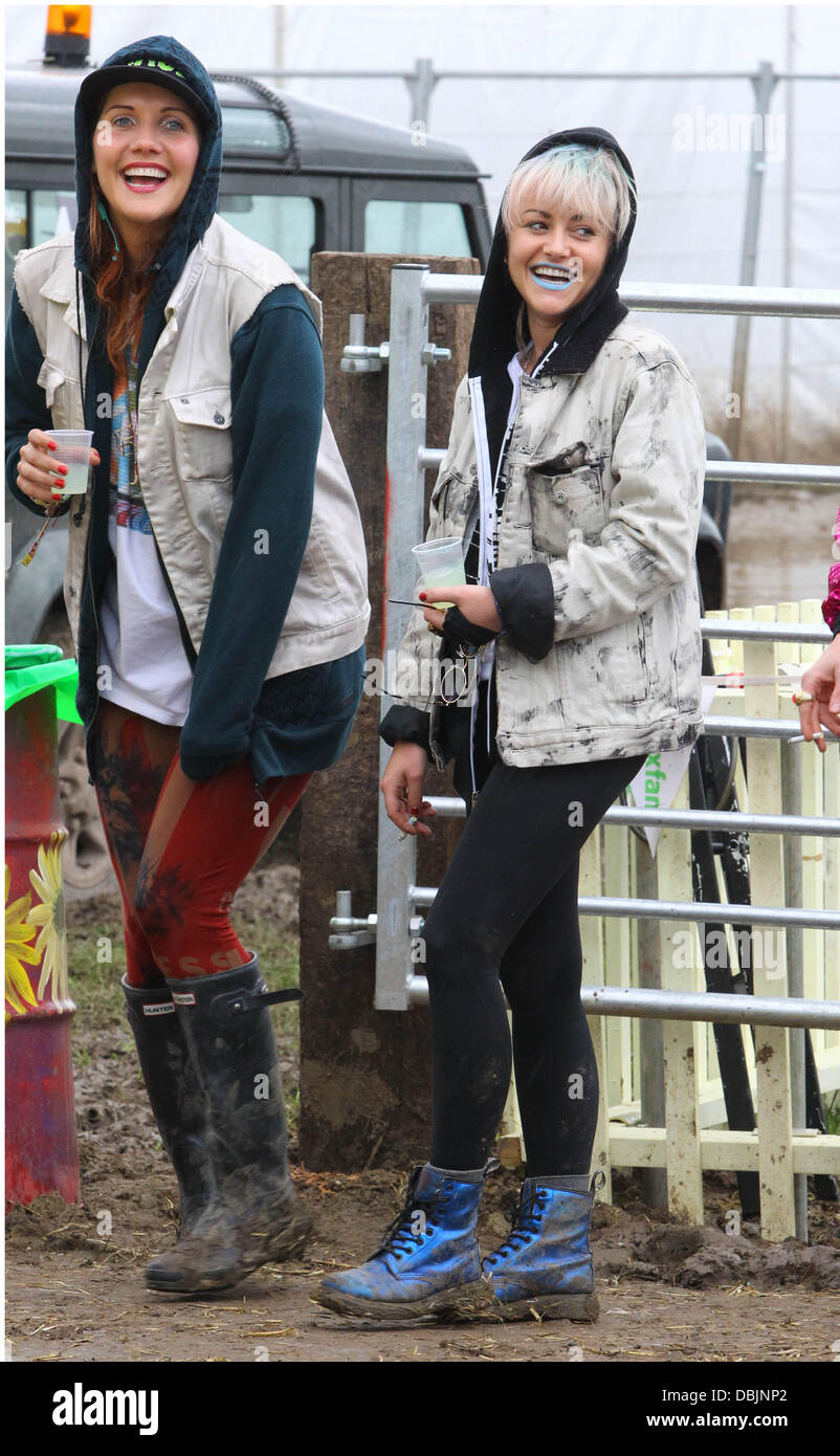 Jaime Winstone Celebrities at The 2011 Glastonbury Music Festival held ...