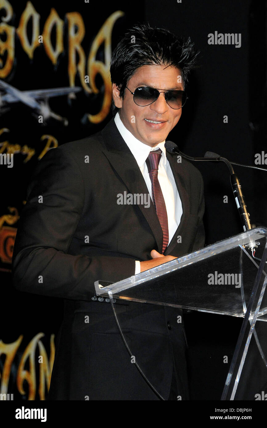Shahrukh Khan 'Kingdom of Dreams' press conference at the Fairmont ...