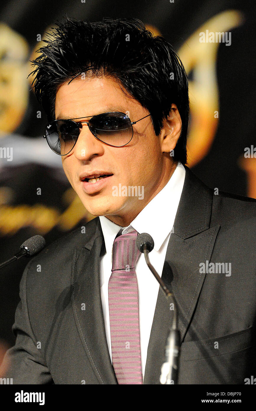 Shahrukh Khan 'Kingdom of Dreams' press conference at the Fairmont ...