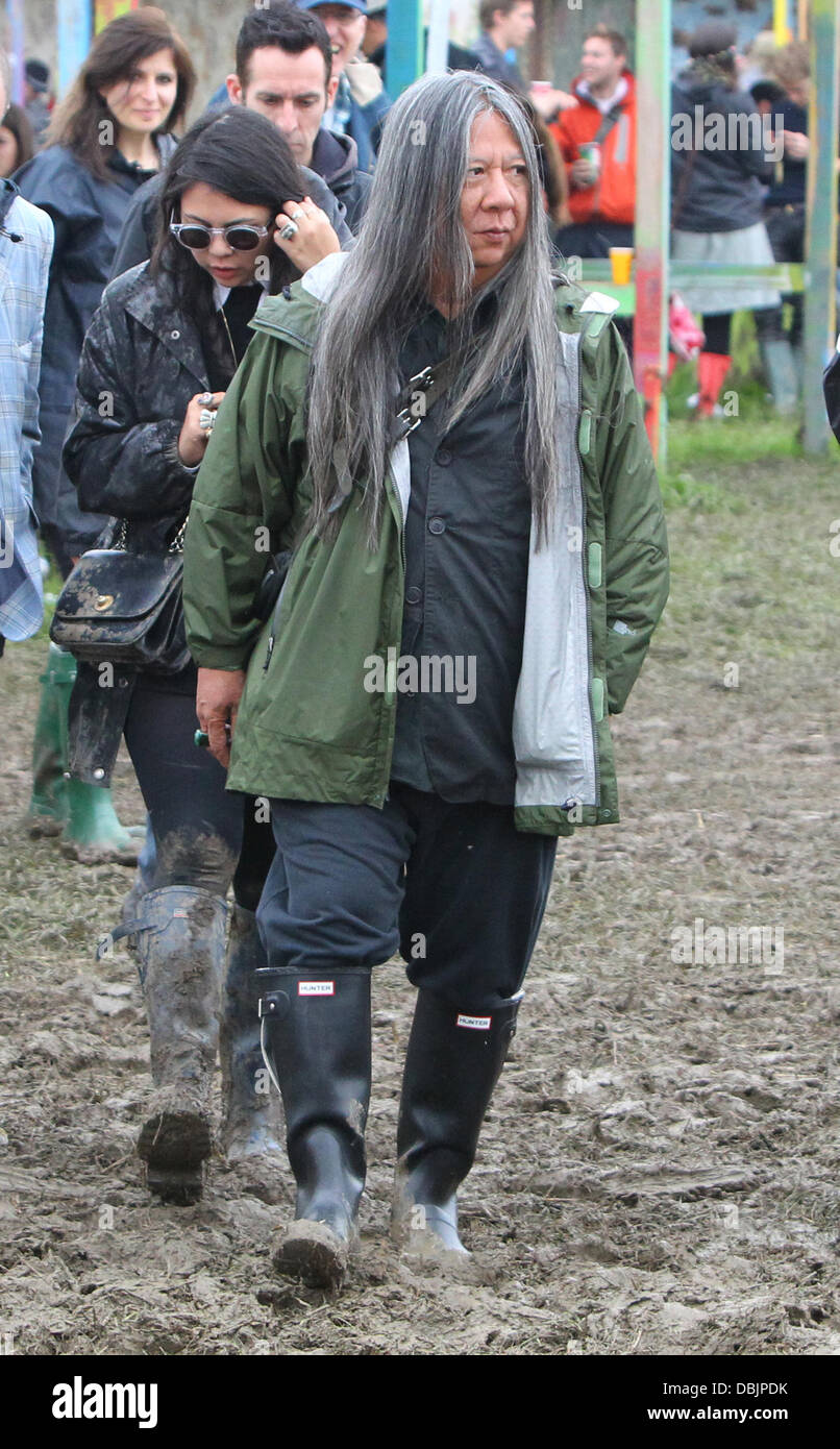 John Rocha Celebrities at The 2011 Glastonbury Music Festival held at ...