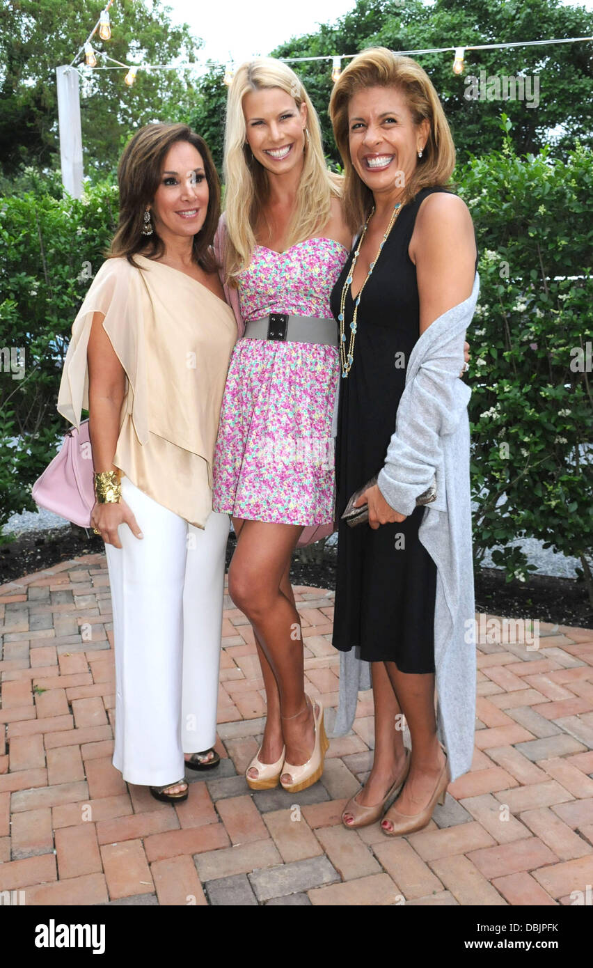 Beth Ostrosky and guests Christie Brinkley celebrates her front cover ...