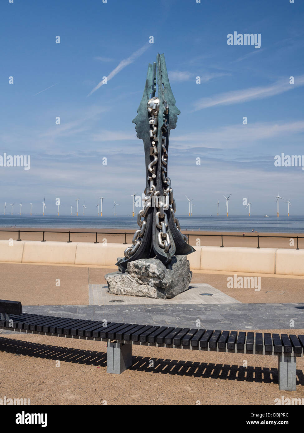 Sculpture Sinterlation by Ian Randall on regenerated promenade at ...
