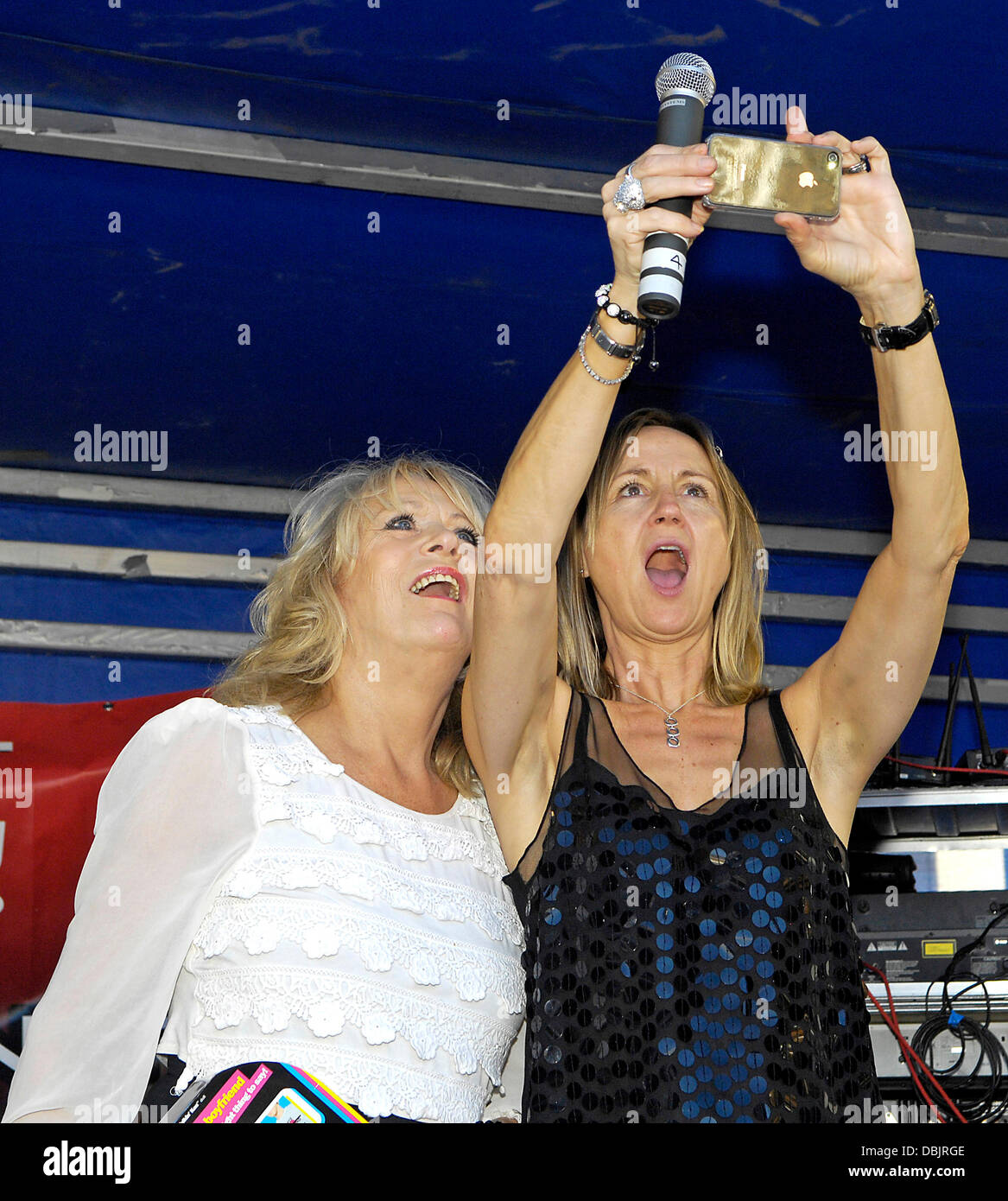 Sherrie Hewson and Carol McGiffin The 7th Annual Clapham Street Party ...