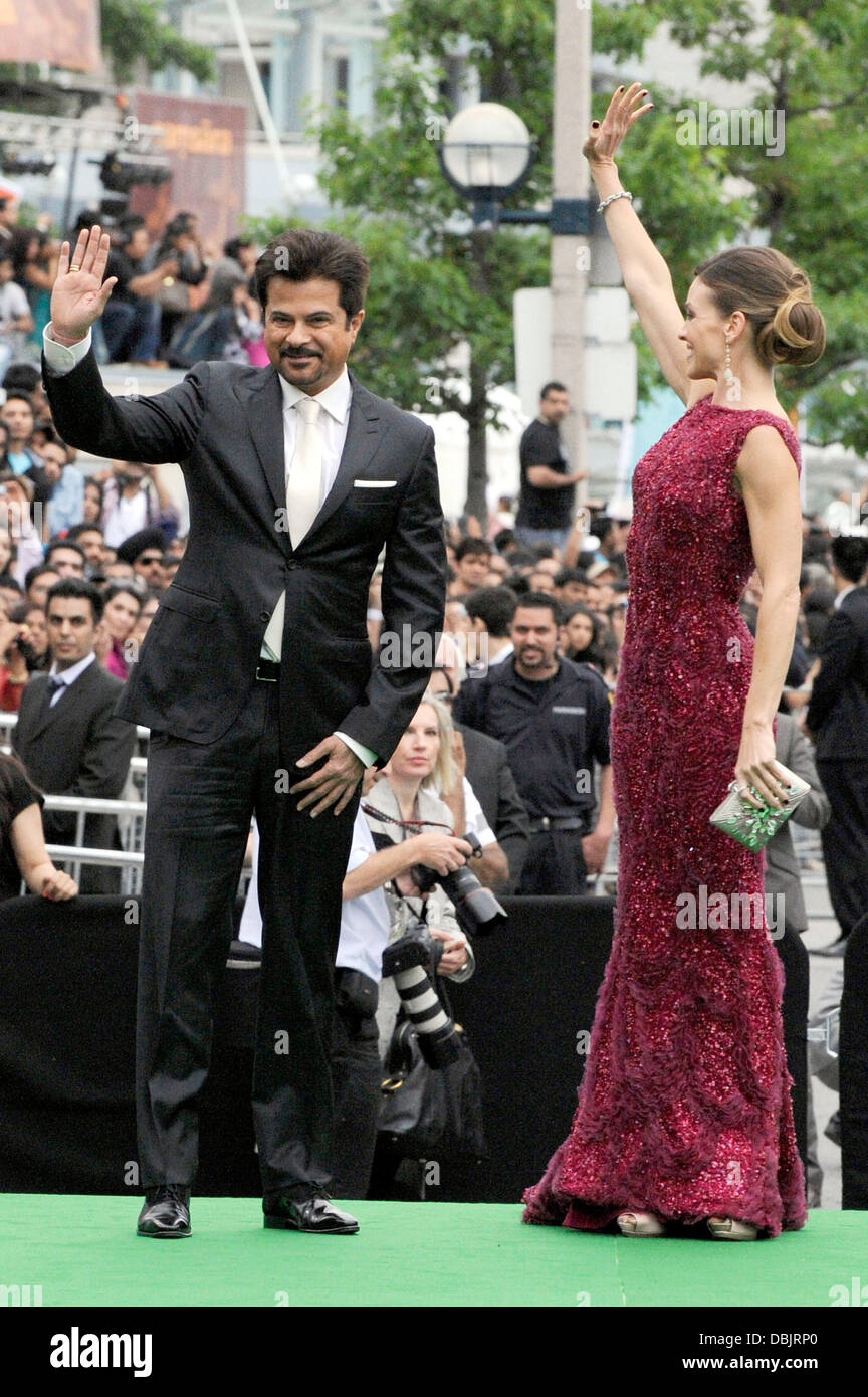 Anil kapoor and Hilary Swank International India Film Academy - IIFA ...