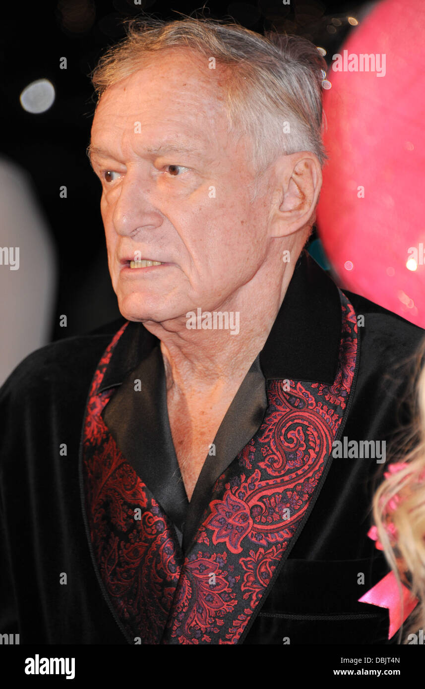 Hugh Hefner The 6th Annual Kandyland Party at the Playboy Mansion ...