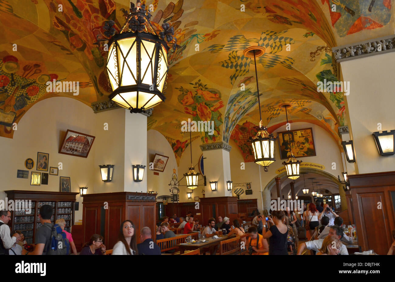 Hofbraeuhaus beer hall hi-res stock photography and images - Alamy