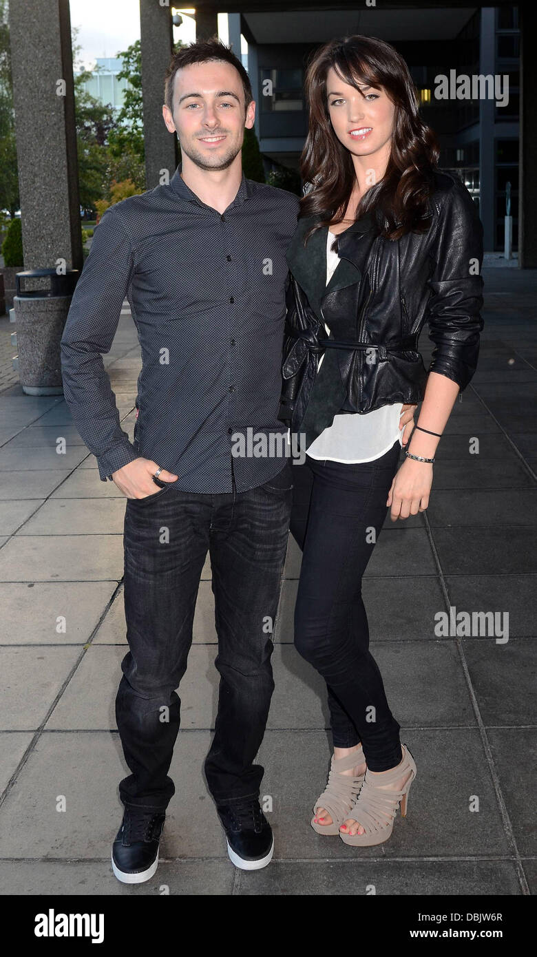 Eugene Laverty and Pippa Morson Celebrities arriving for the Miriam O ...