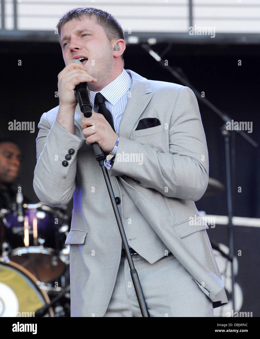 Plan B aka Ben Drew The 2011 Glastonbury Music Festival held at Worthy ...