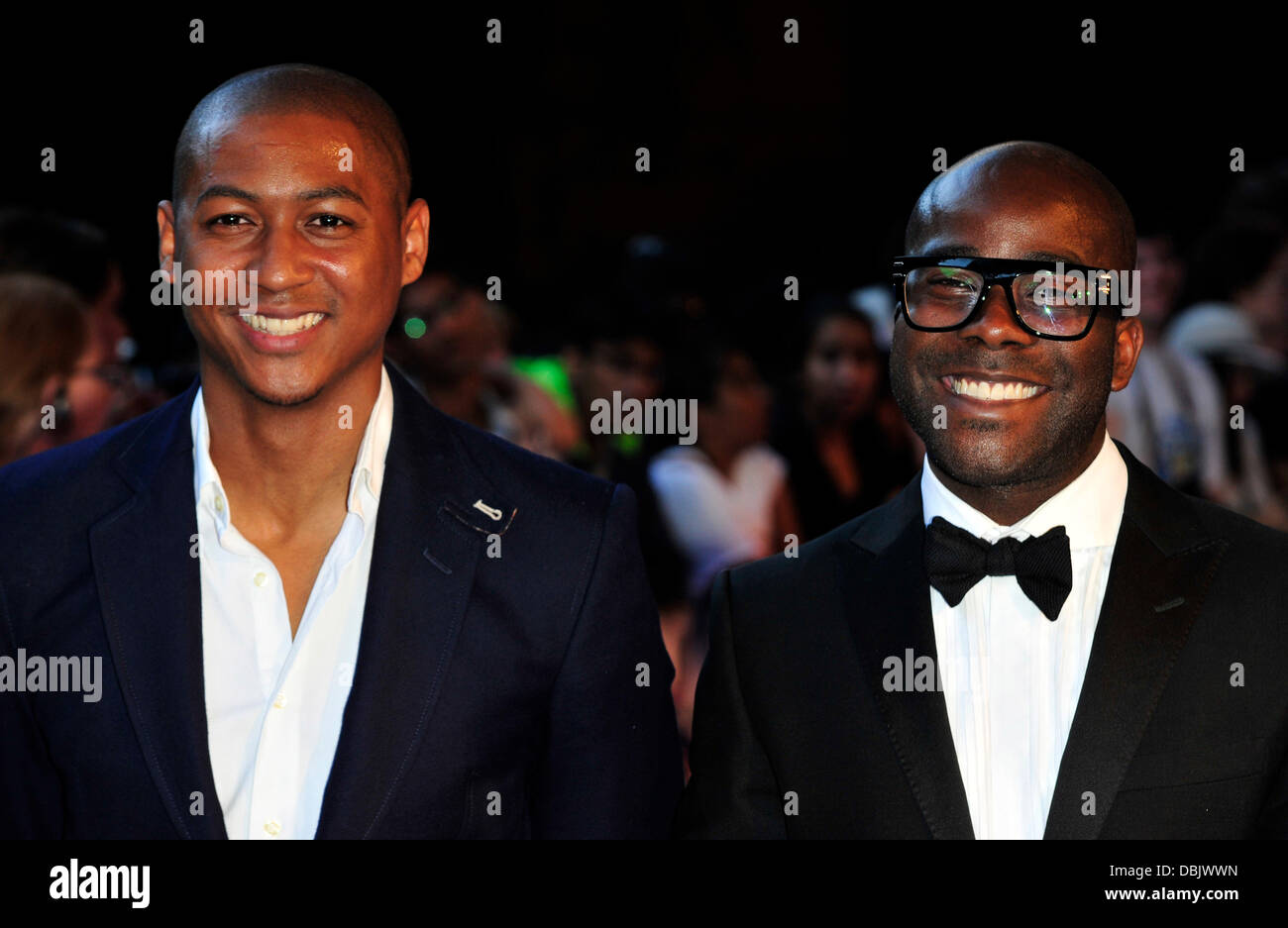 Ricky Williams; Melvin Odoom The UK premiere of 'Transformers: Dark Of ...