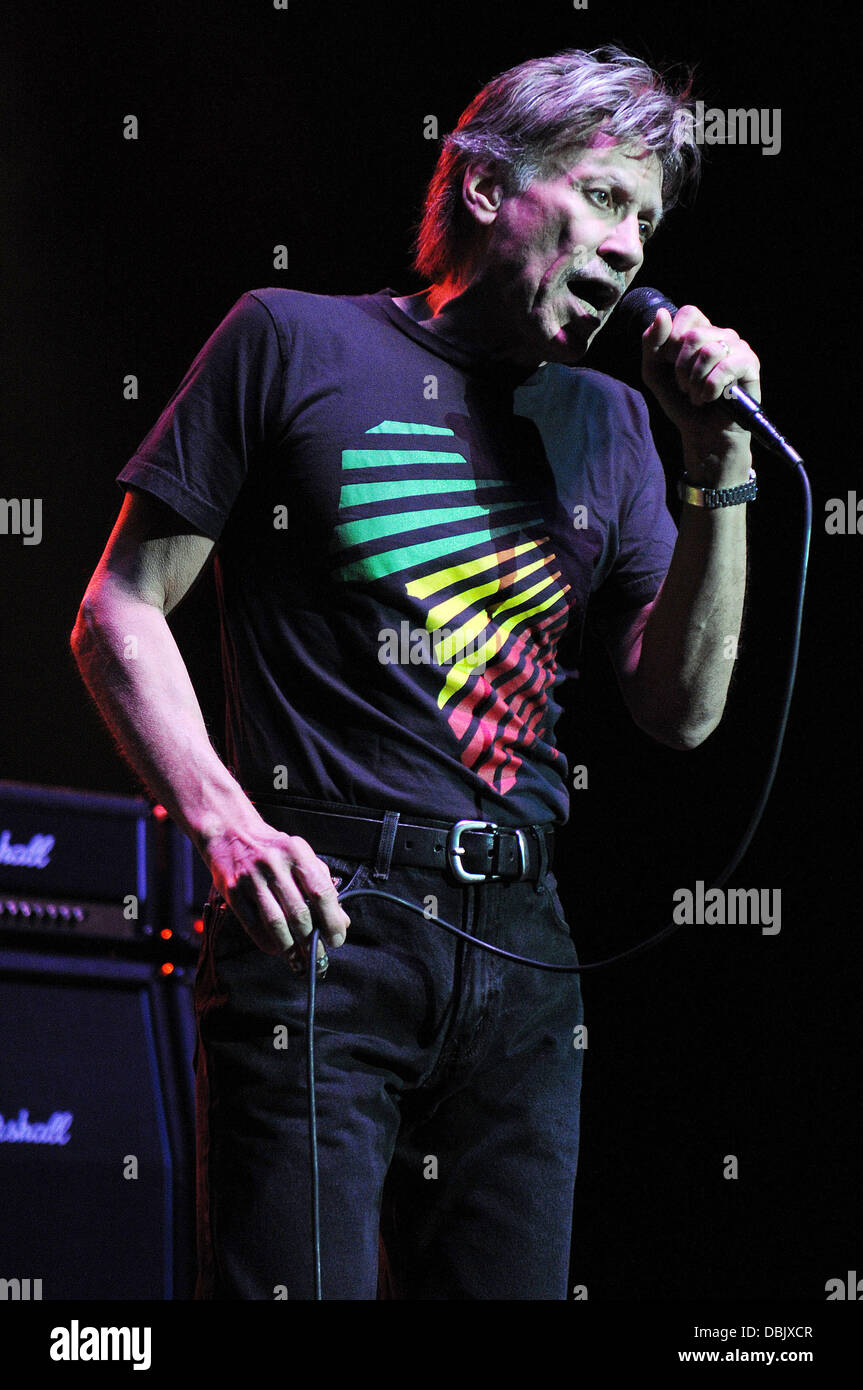 John Kay of Steppenwolf performing live on stage at the Seminole Hard ...