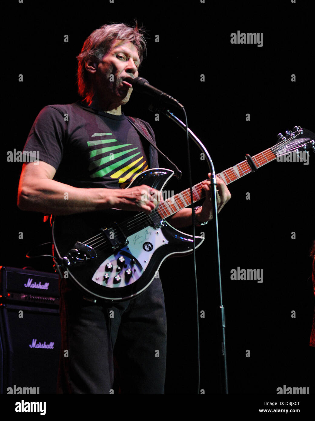 John Kay of Steppenwolf performing live on stage at the Seminole Hard ...
