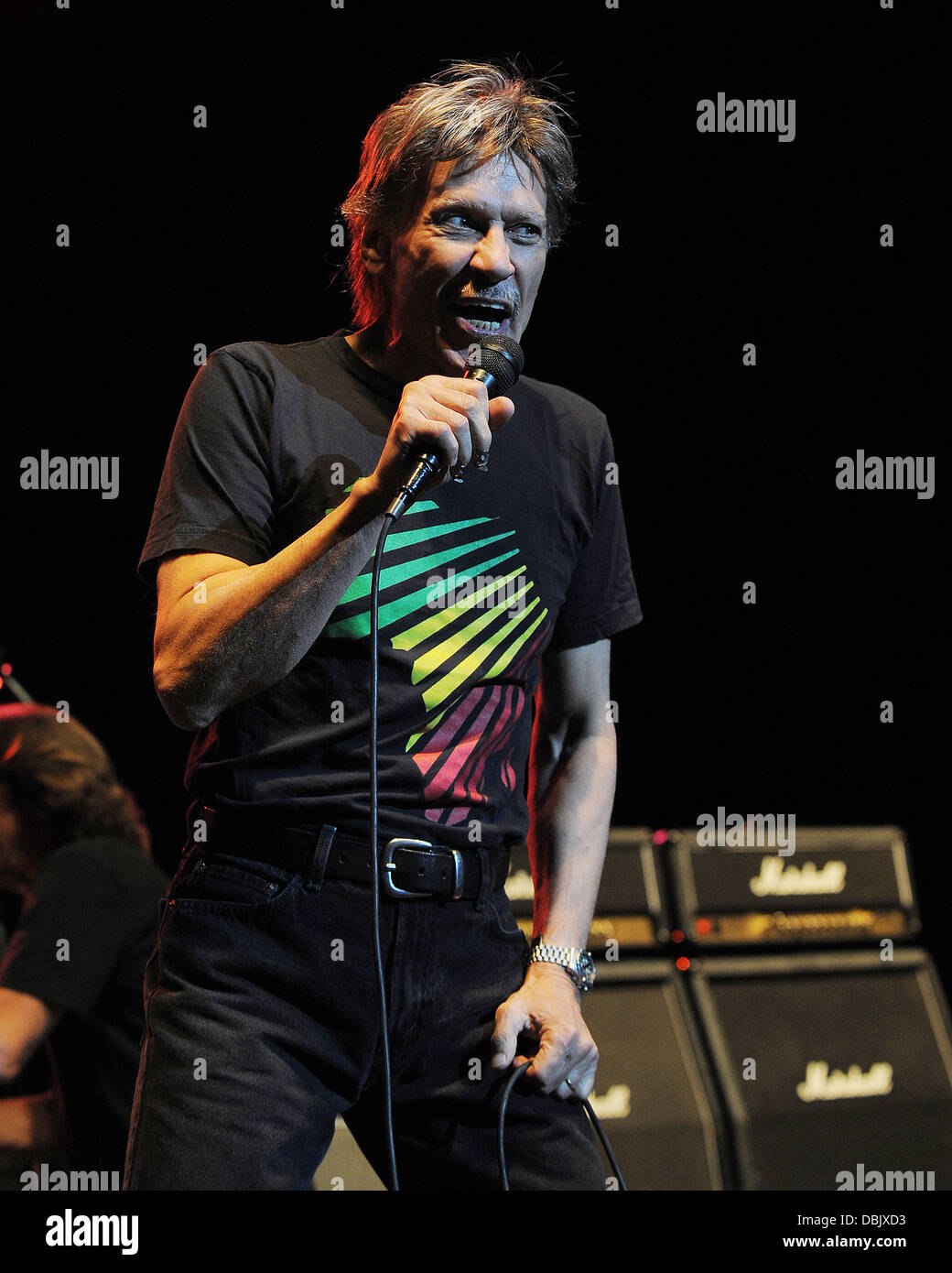 John Kay of Steppenwolf performing live on stage at the Seminole Hard ...