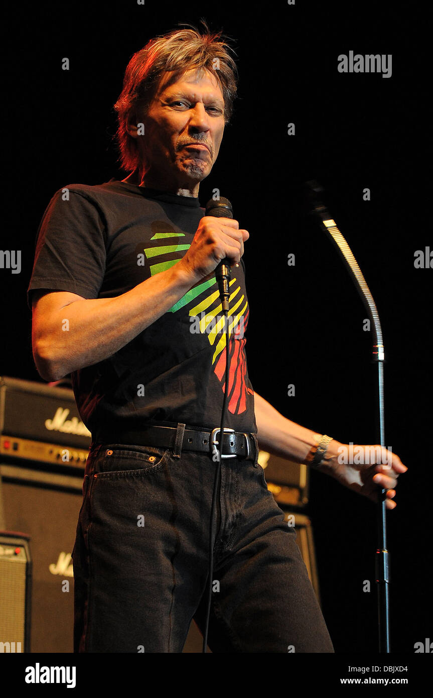 John Kay of Steppenwolf performing live on stage at the Seminole Hard ...