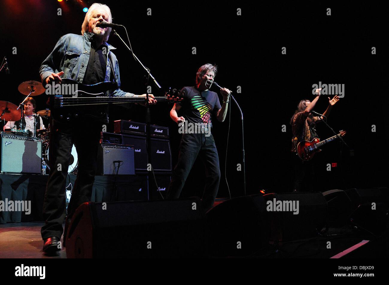 John Kay of Steppenwolf performing live on stage at the Seminole Hard ...