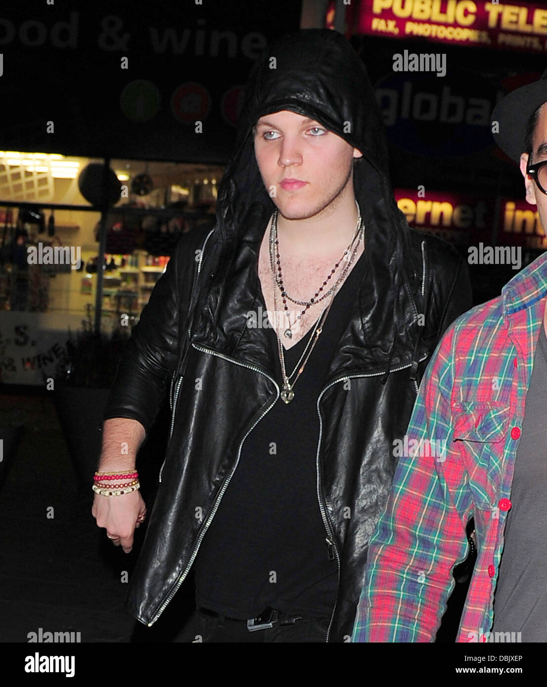 Elvis presleys grandson benjamin keough hi-res stock photography and ...