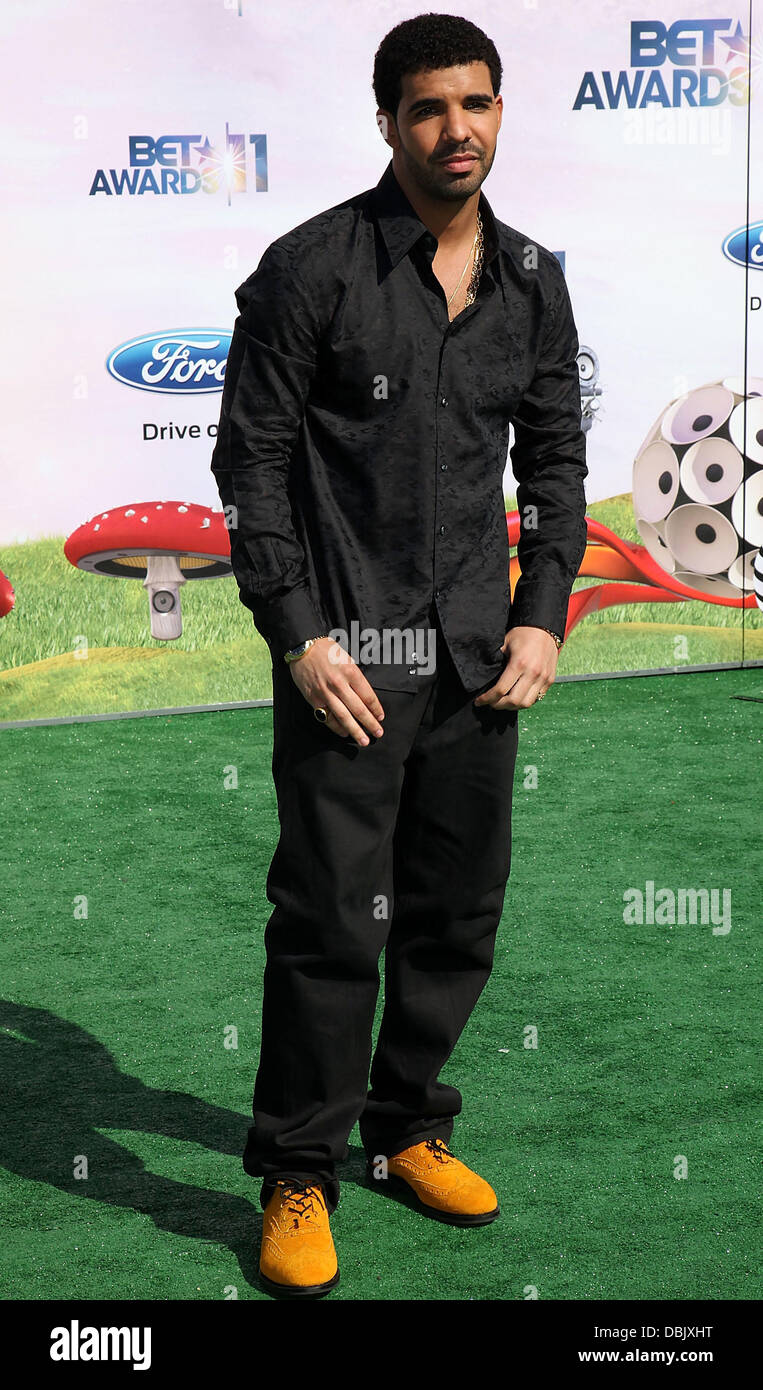 Drake BET Awards '11 held at the Shrine Auditorium Los Angeles ...