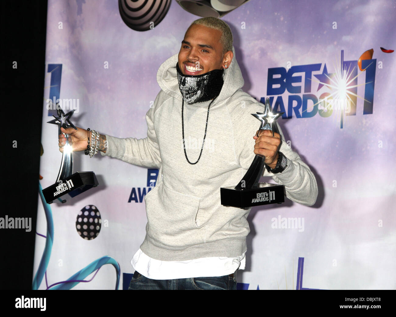 Chris Brown The 11th Annual BET Awards held at the Shrine Auditorium ...