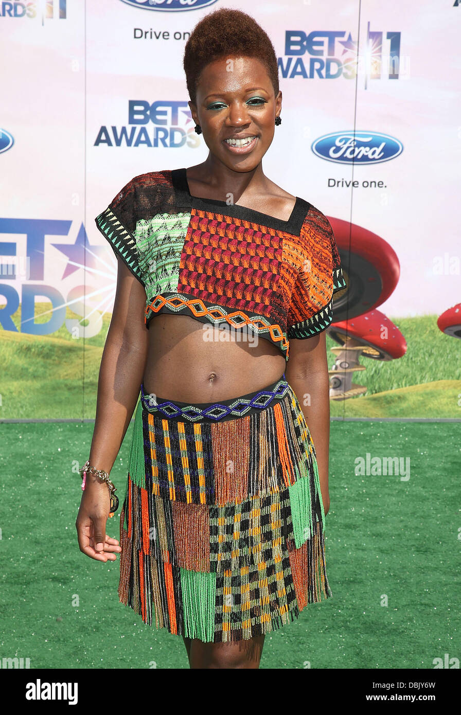 Kimberly Nichole BET Awards '11 held at the Shrine Auditorium Los ...