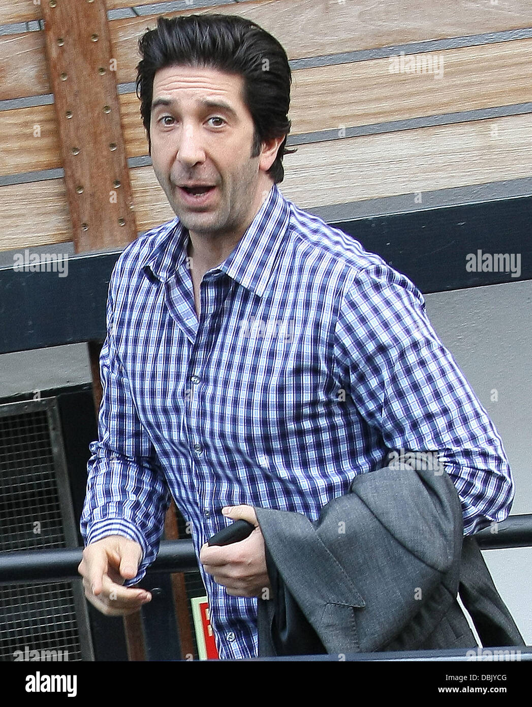 David Schwimmer No Shirt