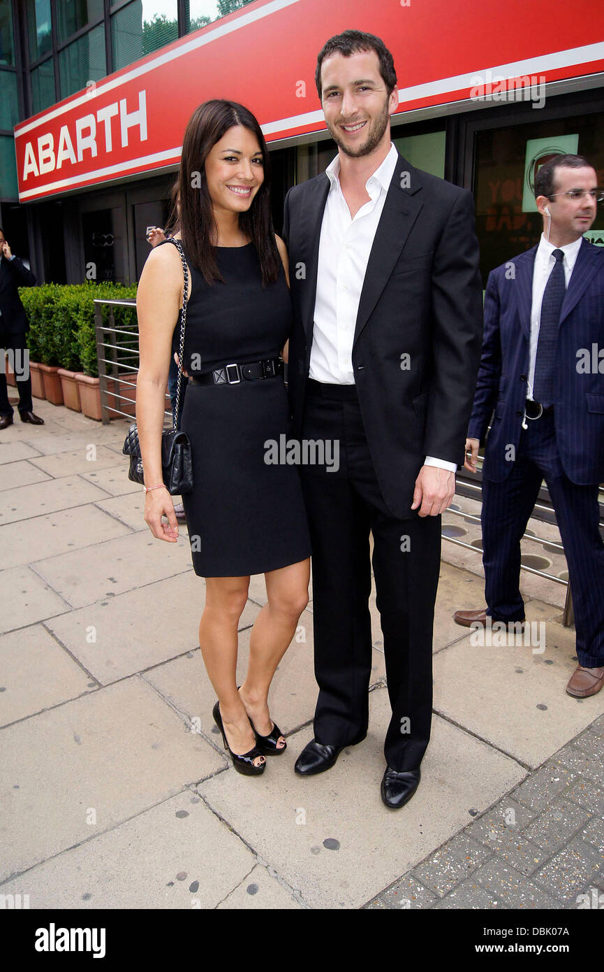 Lohralee Astor and Will Astor, at the UK launch of the FIAT 500 by ...