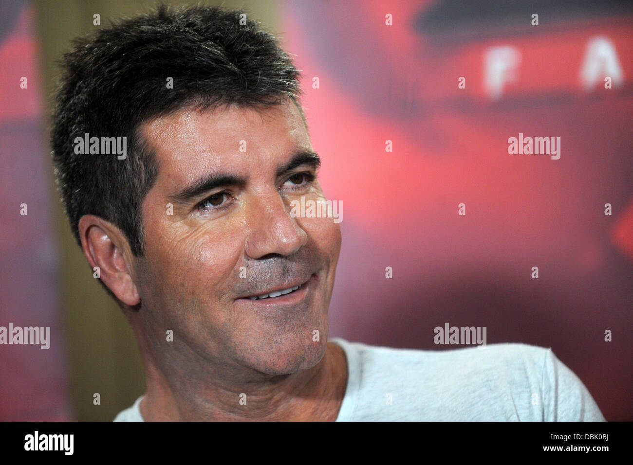 Simon Cowell attends the 'The X Factor' Judges press conference at ...