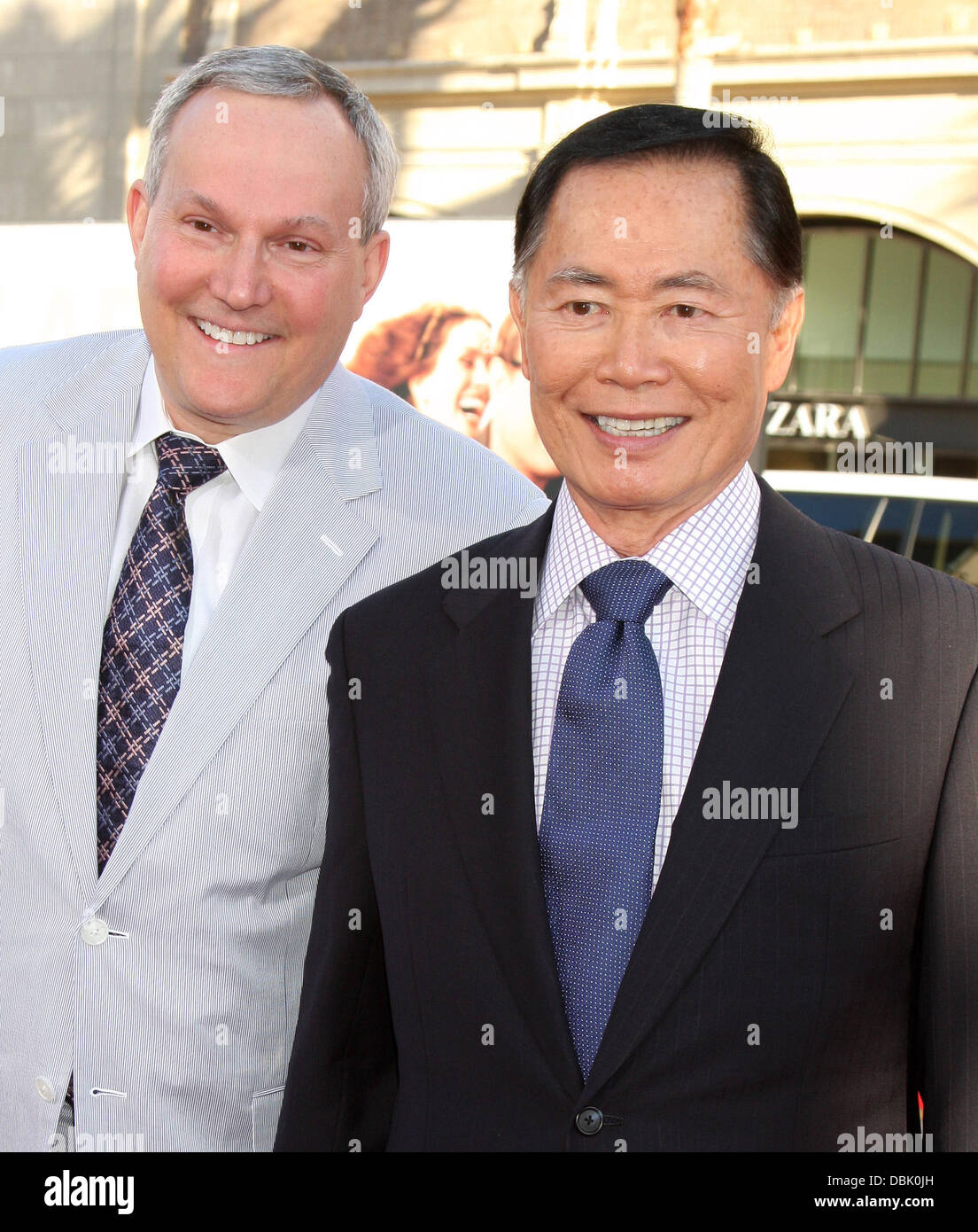 Brad Altman and George Takei 'Larry Crowne' Los Anglees Premiere at ...