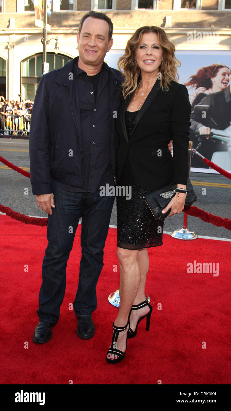 Tom Hanks and Rita Wilson 'Larry Crowne' Los Anglees Premiere at ...