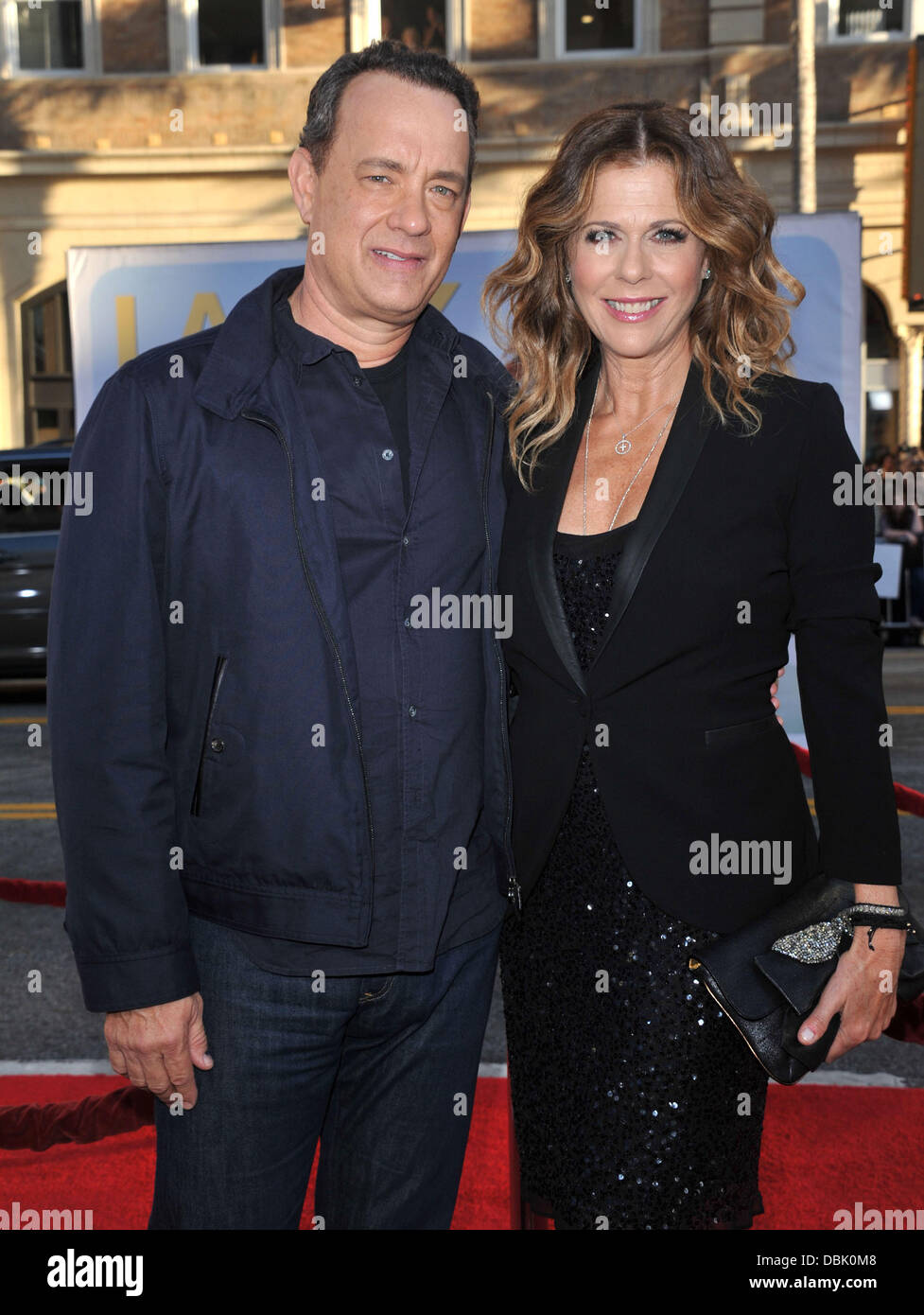 Tom Hanks and Rita Wilson 'Larry Crowne' Los Anglees Premiere at ...