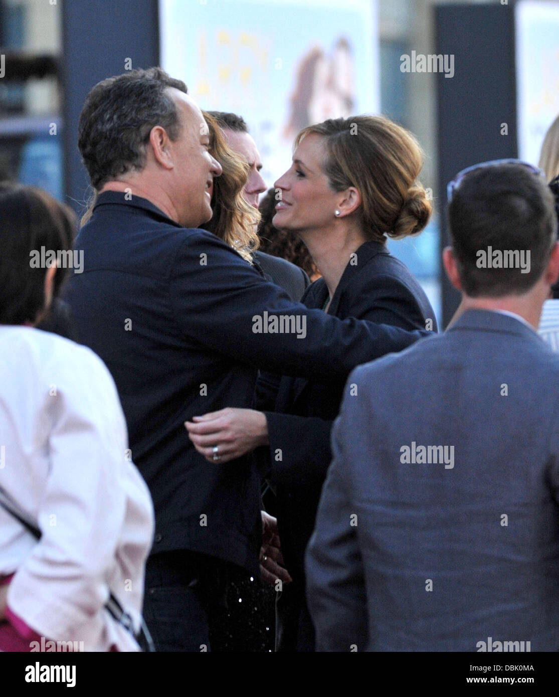 Julia Roberts and Tom Hanks 'Larry Crowne' Los Anglees Premiere at ...
