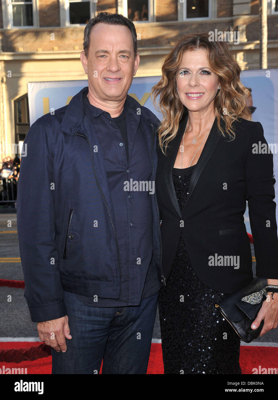 Tom Hanks and Rita Wilson 'Larry Crowne' Los Anglees Premiere at ...