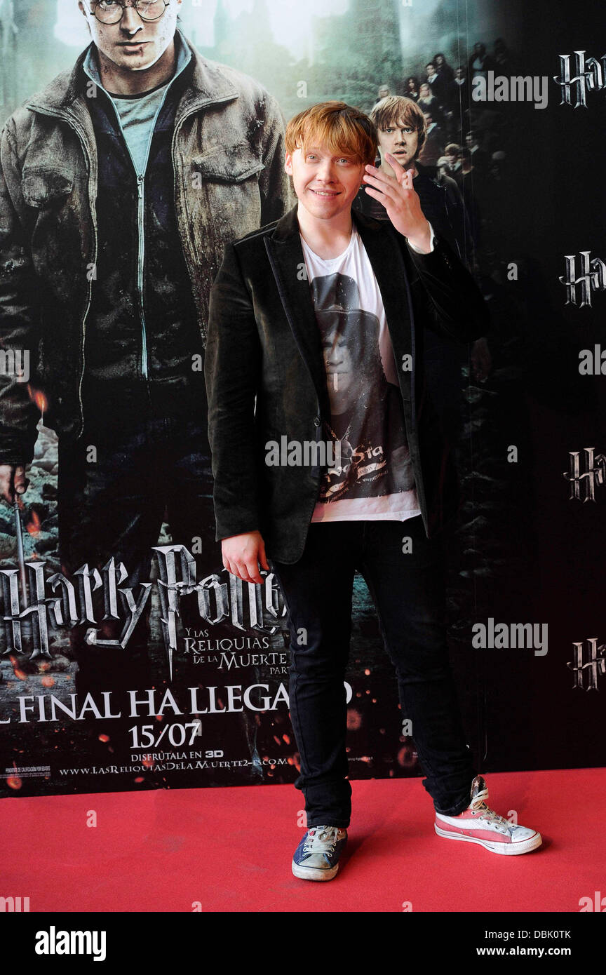 Rupert Grint 'Harry Potter and the Deathly Hallows: Part 2' photocall ...