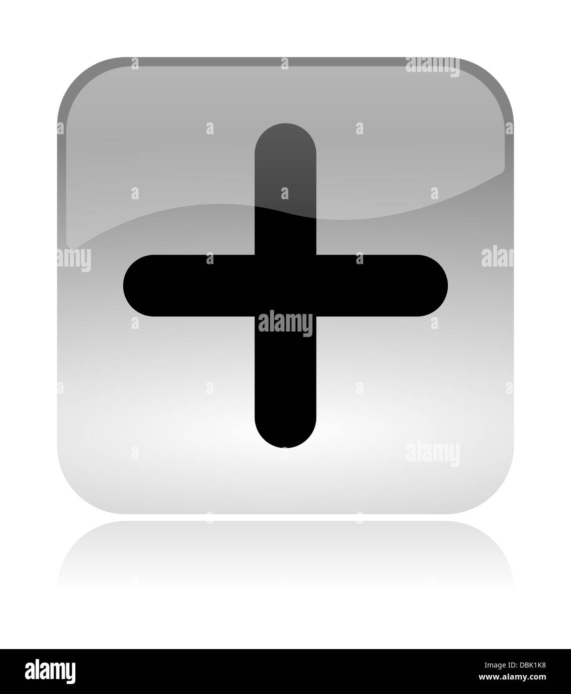 Plus symbol Black and White Stock Photos & Images - Alamy