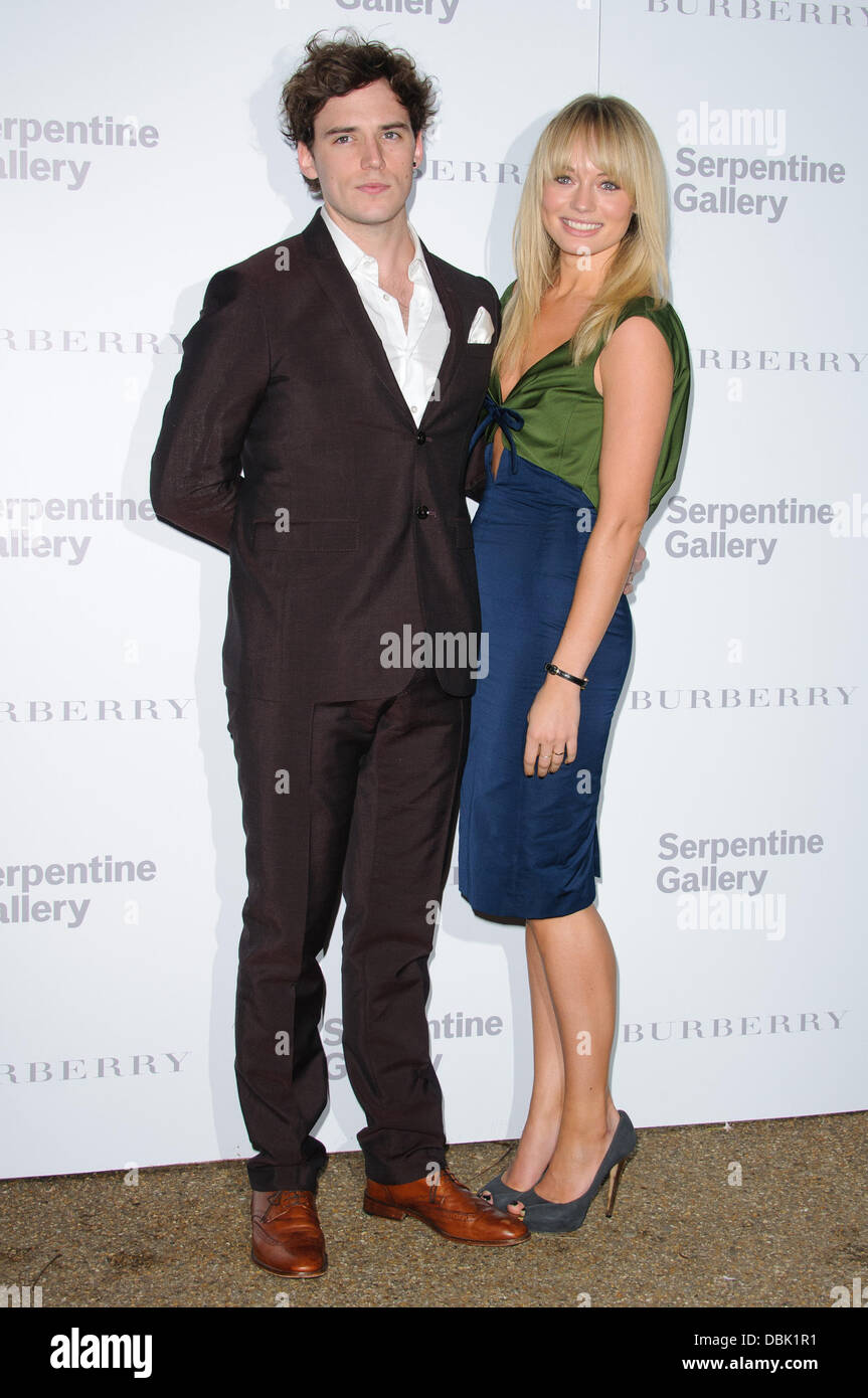 Sam Claflin and Laura Haddock Burberry Serpentine Summer party 2011 ...