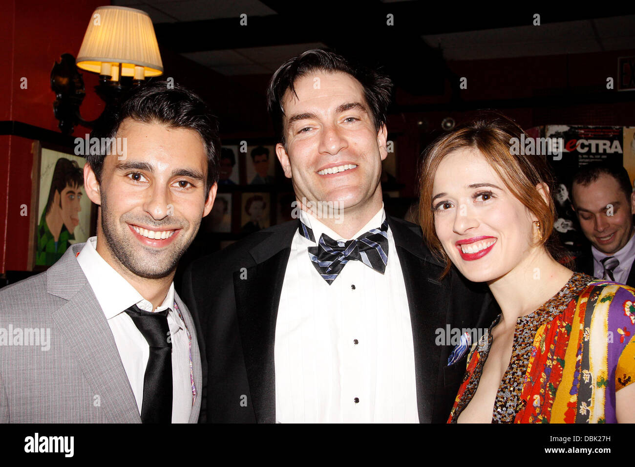 Rafi Silver, Jeremy S. Holm and Marina Squerciati Opening night after ...