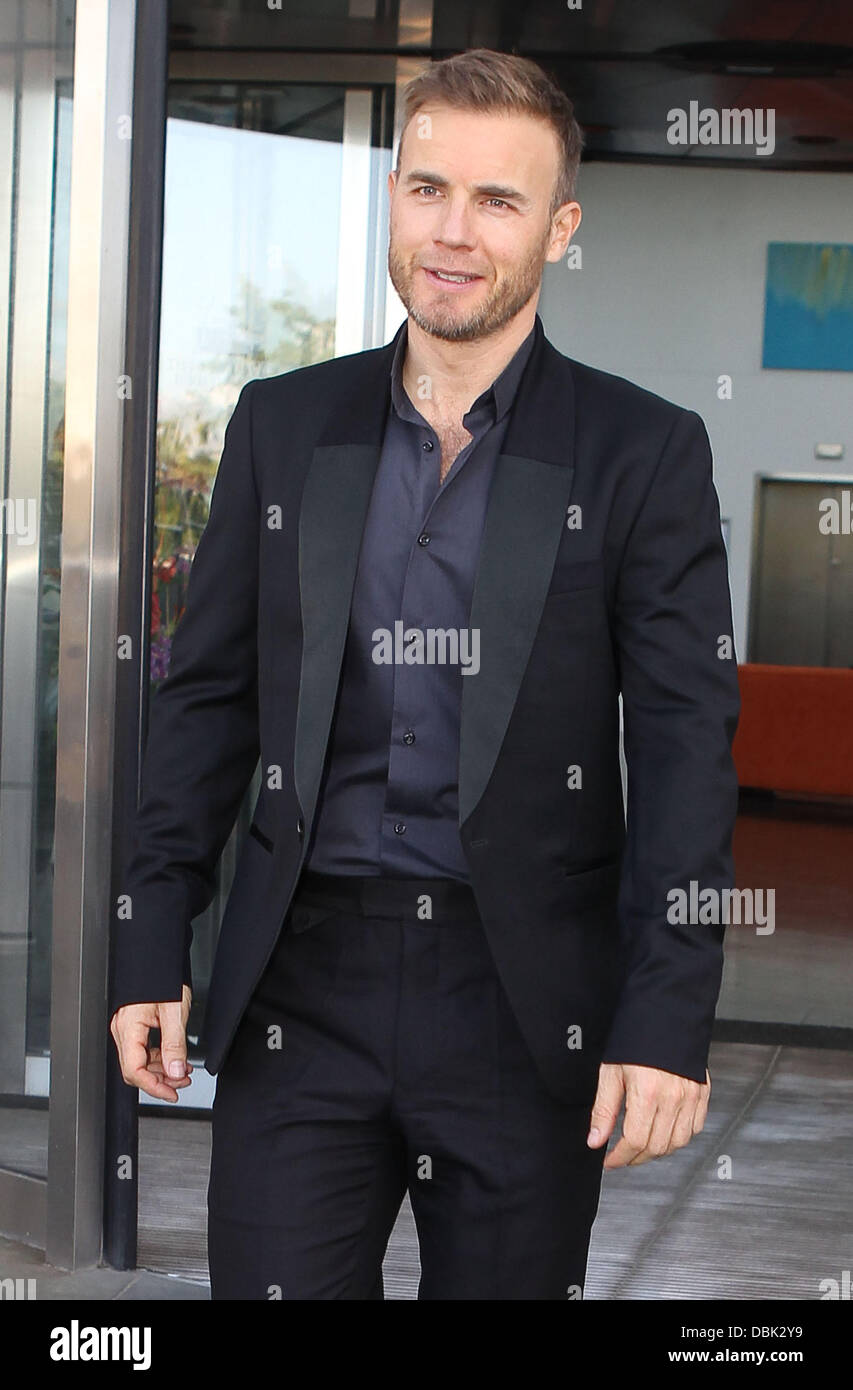 Gary Barlow Judges and presenters leave their hotel ahead of 'The X ...