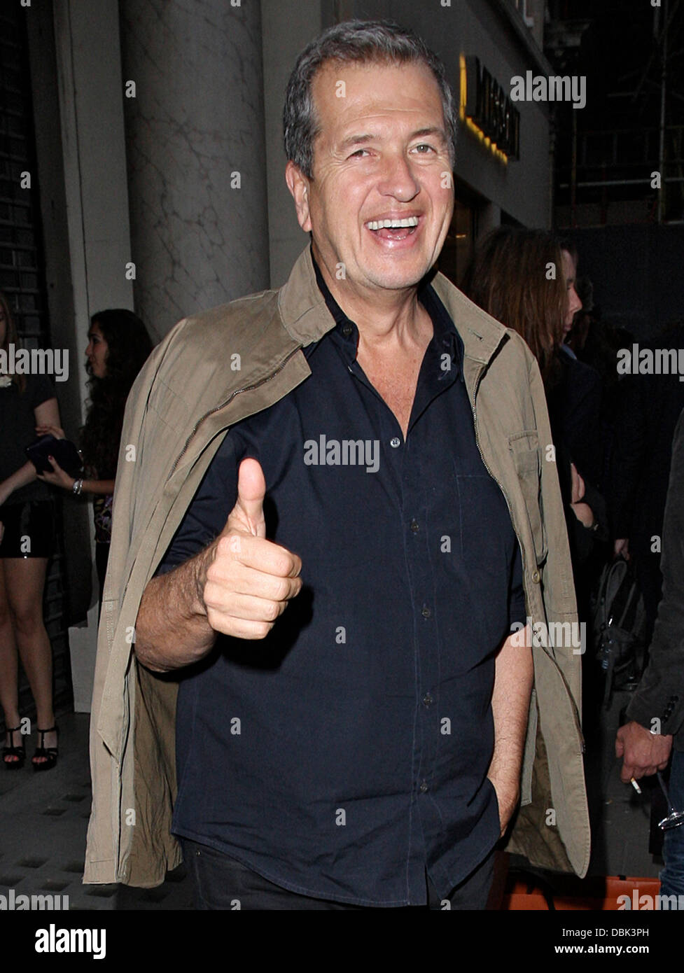 Mario Testino celebrities attending the Missoni For Hoping Foundation ...
