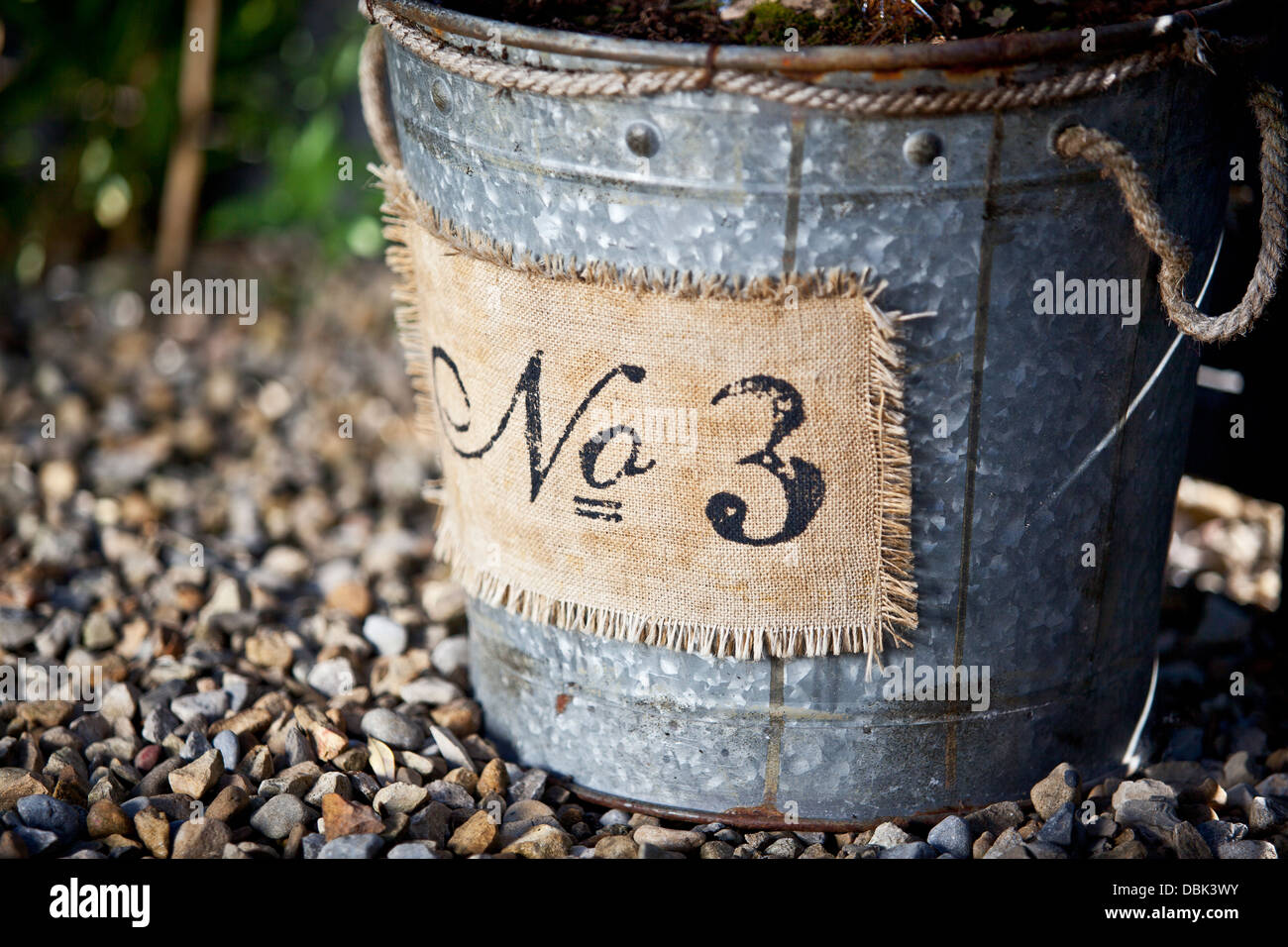 Silver bucket hi-res stock photography and images - Alamy